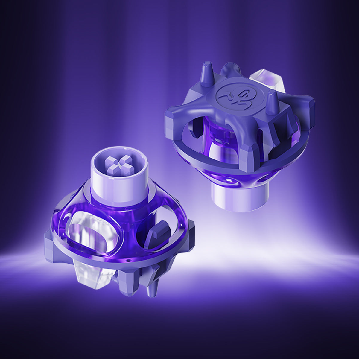 GravaStar UFO Magnetic Switches Purple & Silver – Hall Effect Switches ...